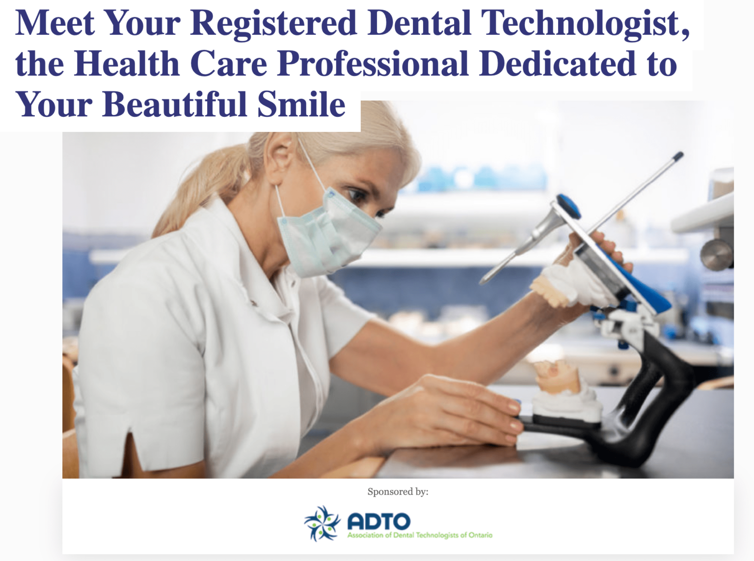 ADTO – Association of Dental Technologists of Ontario